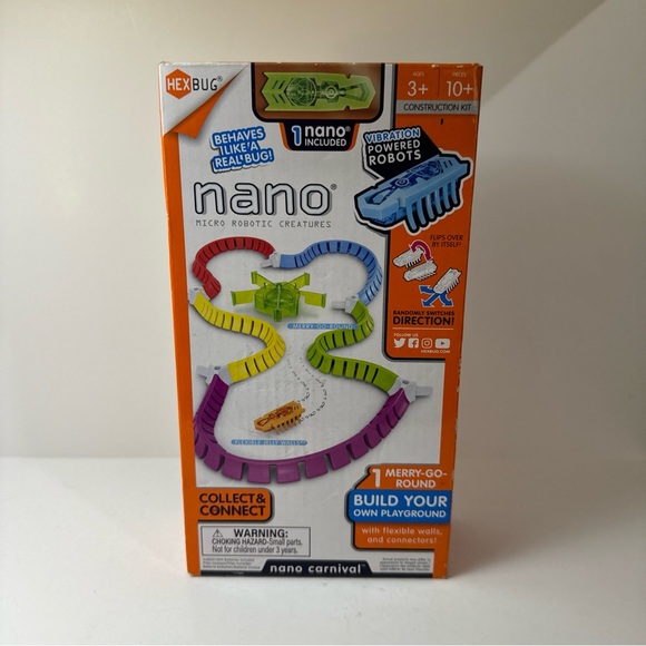 Nano | Toys | Hexbug Nano Carnival Micro Robotic Creatures Merry Go ...